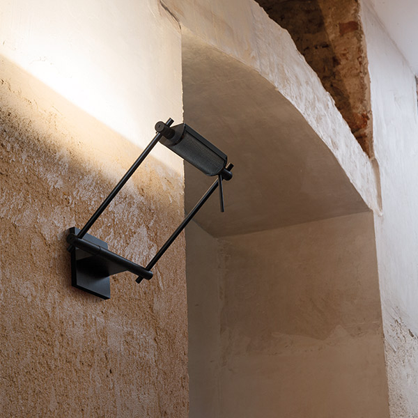 Black Logo Wall Lamp (LED, Non-Dimmable) by NEMO - lightandyou.com