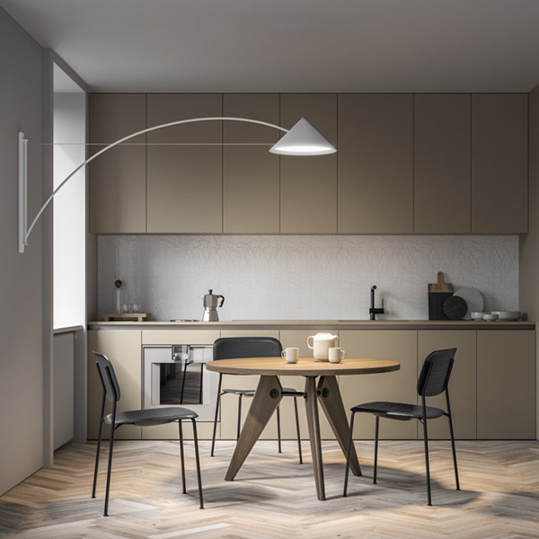 Matt Black Flyer W5 Wall Lamp (LED, Trailing Edge) by Prandina ...