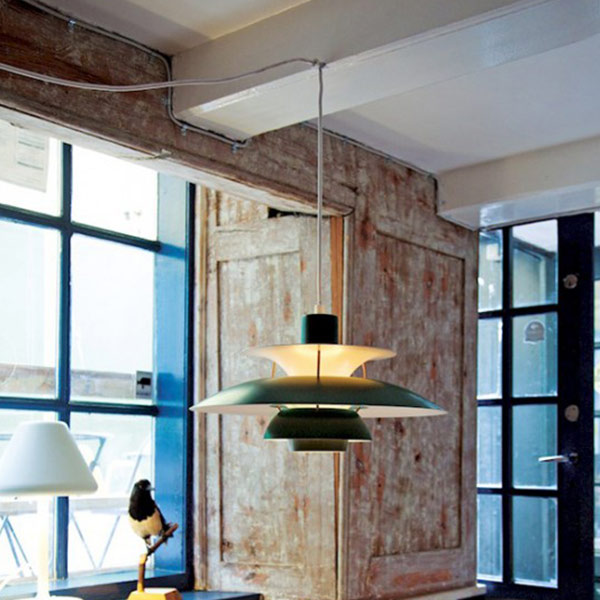 White Modern PH 5 Mini Pendant (LED, Triac Dimmable) by Louis Poulsen ...