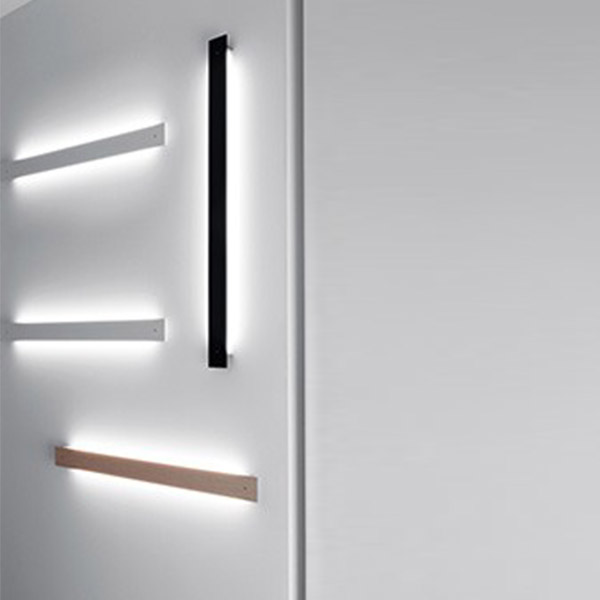 Satin Black Marc W70 Wall (2L) (LED, Dimmable) by B.Lux - lightandyou.com