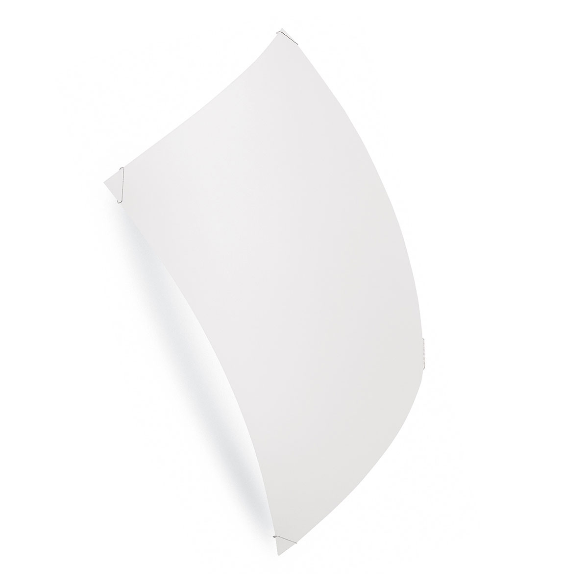 White Glass Quadra Ice 1128 Wall Lamp (Halogen, Non-Dimmable) by Vibia ...