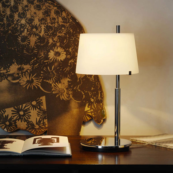 Chrome Plated Passion Small Table Lamp (Halogen, With Dimmer) by ...