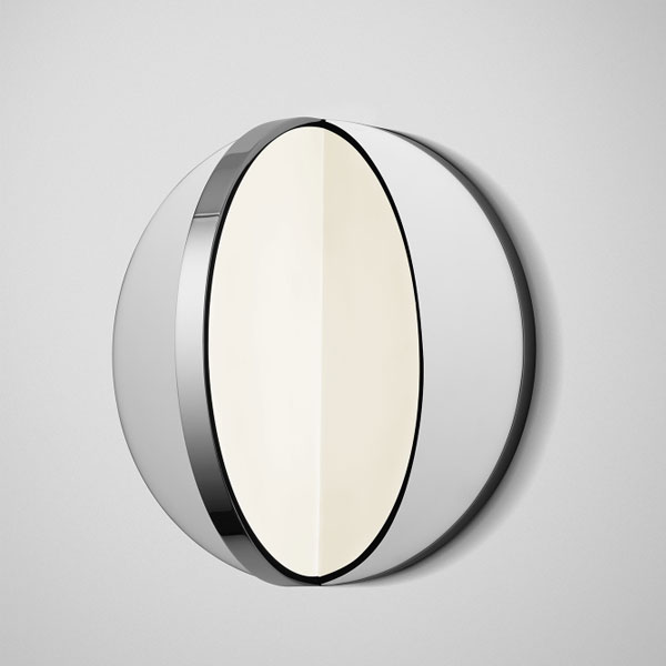 Polished Chrome Eclipse Wall Lamp (LED, Dimmable Through - TRIAC ...