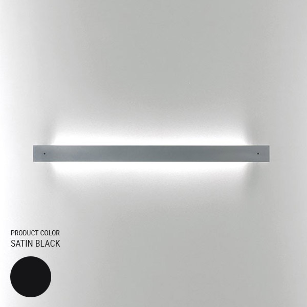 Satin Black Marc W70 Wall (2L) (LED, Dimmable) by B.Lux - lightandyou.com