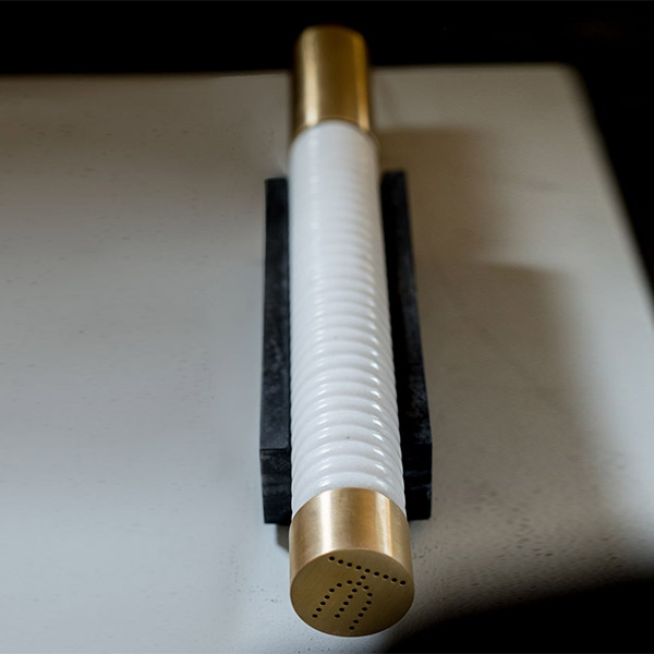 Plain Marble Tube Table Lamp Large (LED, Non-Dimmable) by Rooshad ...