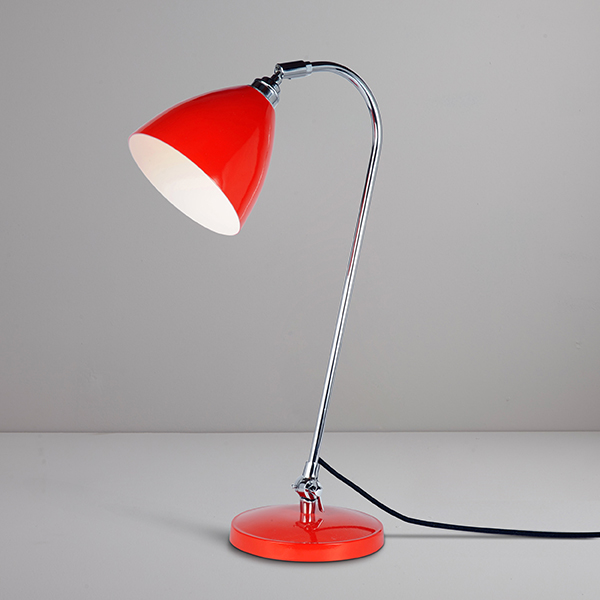 Red Task Solo Table Lamp (Halogen, Non-Dimmable) by Original BTC ...