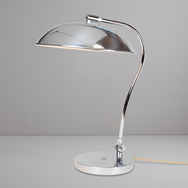 Polished Aluminium Hugo Table Lamp (LED, Non-Dimmable) by Original BTC ...