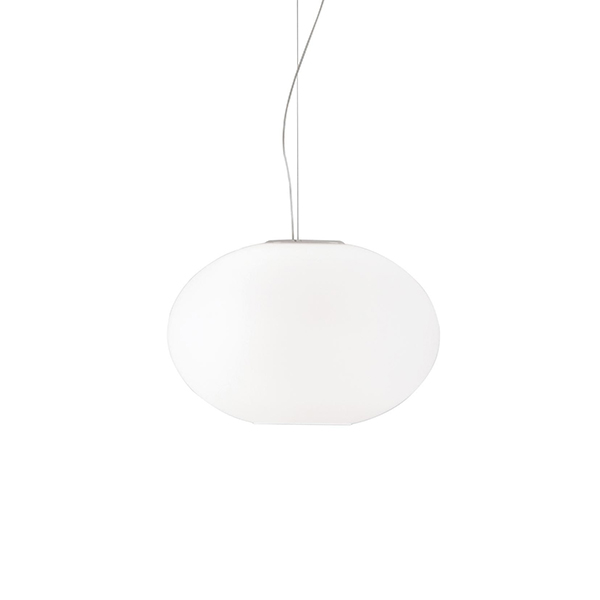Opal White Zero S5 Suspension Lamp (LED, TRIAC Dimmable) by Prandina ...