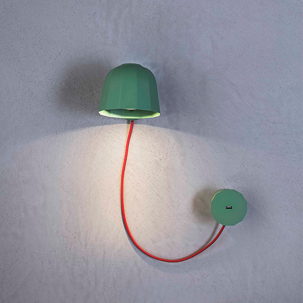 Green Novia W1 USB Wall Lamp (LED, Non-Dimmable) by Prandina ...