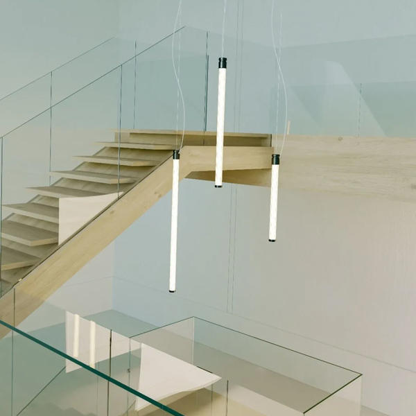 Nickel Black OORT 3 Suspension Lamp (LED, 1-10V/PUSH) by FontanaArte ...