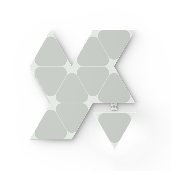 Buy Nanoleaf Shapes Mini Triangles Expansion Pack 10 Panels Online at ...