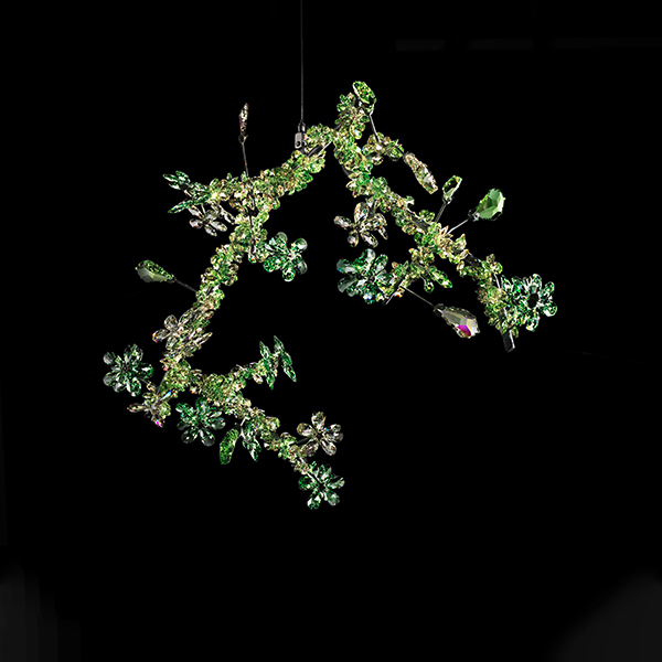 Green Blossom Spring Medium Pendant (LED, DALI Dimmable) by LIECHT ...